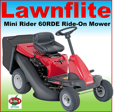 Lawnflite Smart Mini Rider 60 RDE 60cm Transmaic Direct Collect Ride-On ...