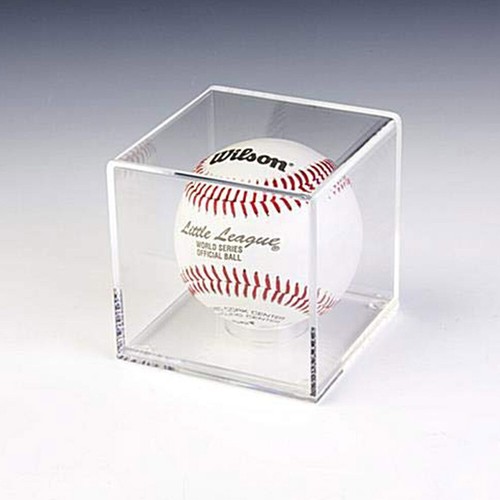 Acrylic Display Case Box Stand Clear Holder Softball | eBay
