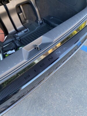 2021-2024 Toyota Sienna Rear Bumper Protector Applique PT747-08211 ...