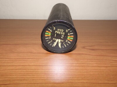 Gull Airborne Hydraulic Pressure Indicator 203-023-003 Sikorsky 76450 ...