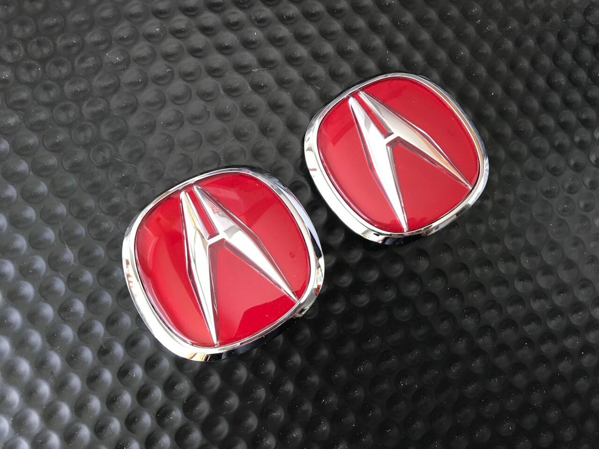 Acura Red Emblem