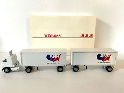 ANR Freight System Doubles with Mack Ultraliner Cab Winross 1/64th ...