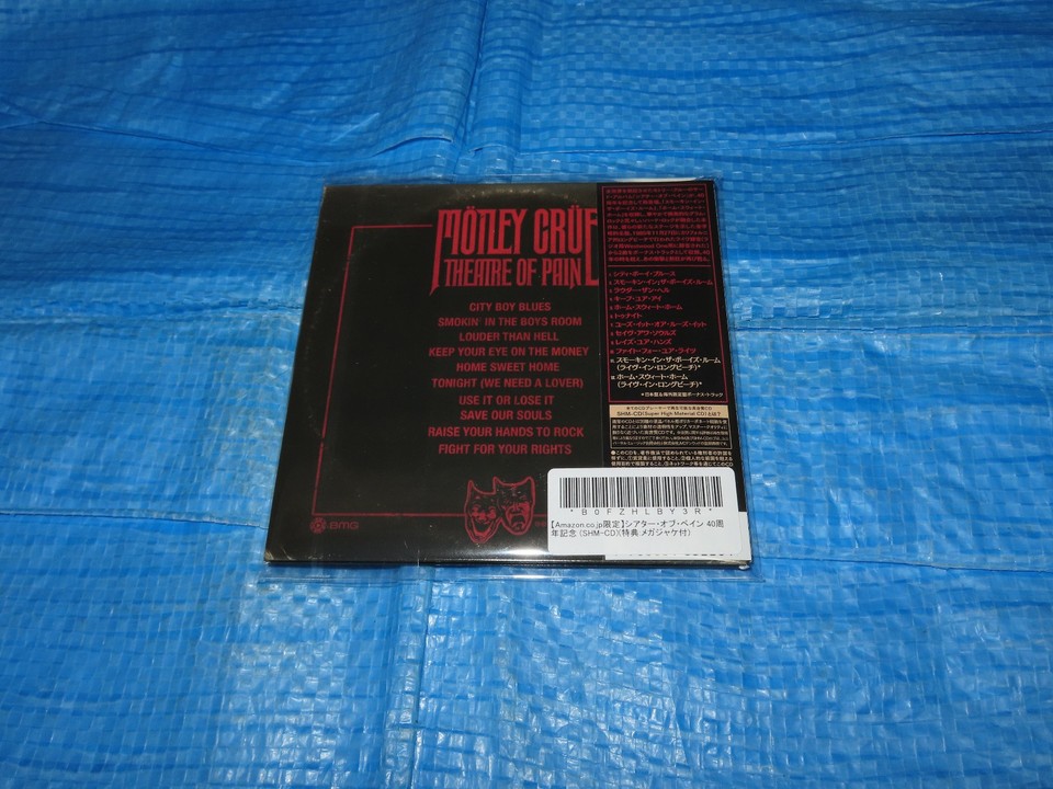 Motley Crue Theatre Of Pain 40th Anniversary Mini SHM CD JAPAN + PROMO ...
