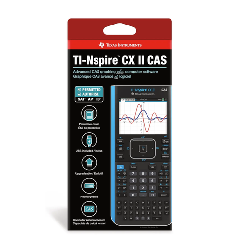 Texas Instruments TI-Nspire CX II CAS Advanced Graphing Calculator ...