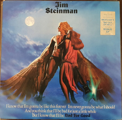 Jim Steinman - Bad For Good (LP, Album + 7", EP) (Good Plus (G+ ...