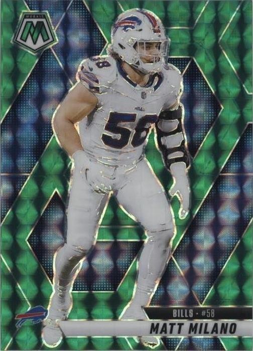 2025 Panini Mosaic - Matt Milano #241 Green Mosaic Prizm for sale ...
