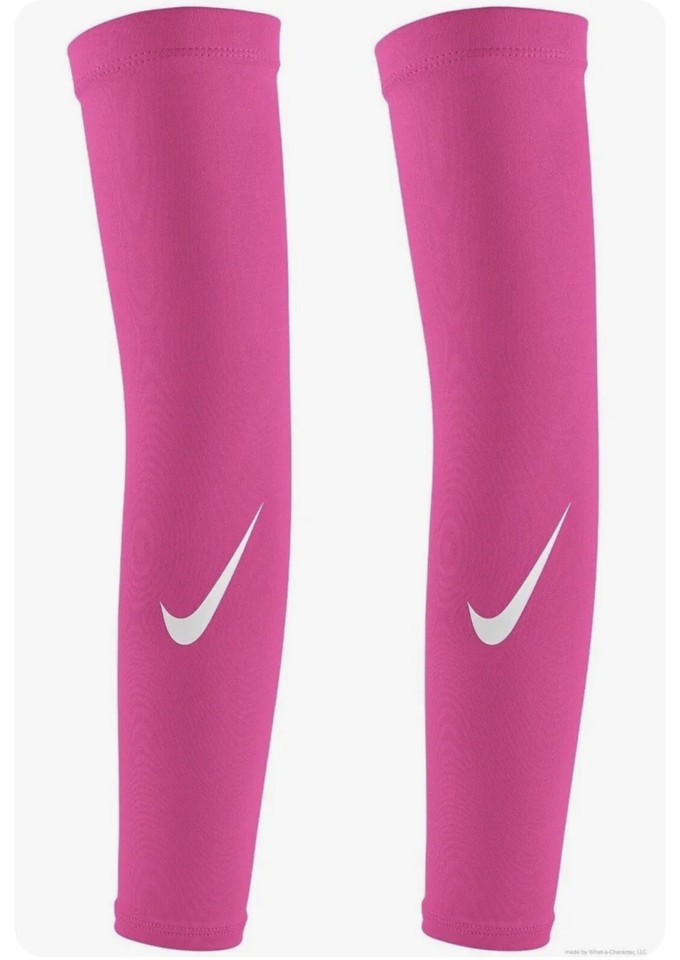 NIKE Pro Adult DRI-FIT 3.0 Football Arm Sleeves Shivers Pink L/XL NIB ...
