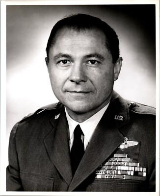 Col. O.F. Lassitor, USAF, C/O 408 3d Strategic Wing Photograph (C. 1957 ...