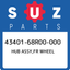 43401-68r00-000 Suzuki Hub ASSY FR Wheel 4340168R00000 Genuine OEM Part ...