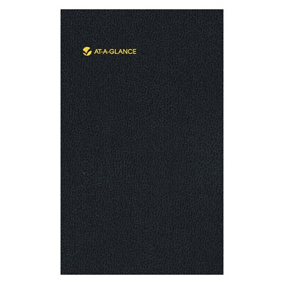 AT-A-GLANCE Website Address Book Password Keeper, 200 Entries, Black, 3 ...