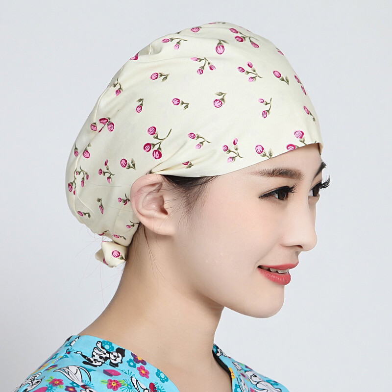 Medical Cap Doctor Surgical Hat Work Scrub Clean Nurse Head Cover ...