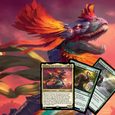 -CUSTOM EDH/COMMANDER DECK- Pantlaza Sun-Favored - Dinostorm! | eBay