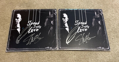 AUTOGRAPHED SIGNED Slash Mark Tremonti Speak Softly Love 7" Vinyl LP IN ...