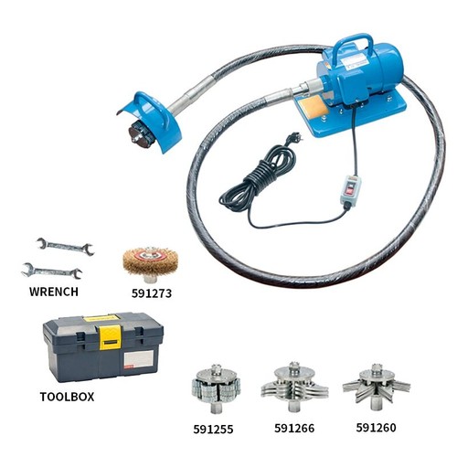 1.1Kw Marine Deck Scaling Machines Electric Rust Remover Descaling ...