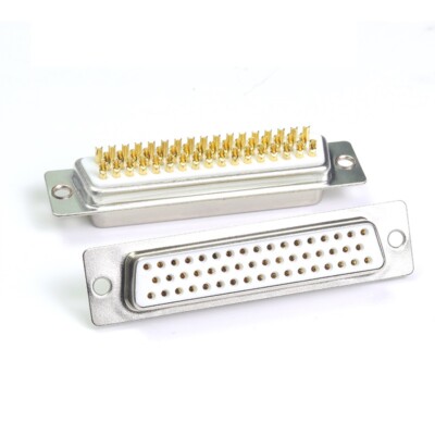 DB50 Female Gold-plated Connector D-SUB 3 Rows 50Pin Connector | eBay