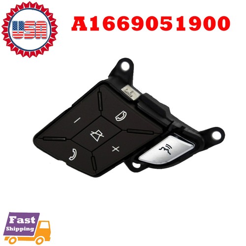 A1669051900 Steering Wheel Control Switch Right RH Side Fit for ...