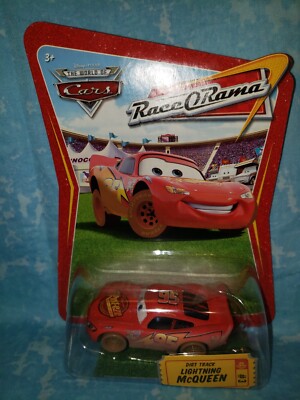 Disney Pixar Cars Race O' Rama Dirt Track McQueen | eBay