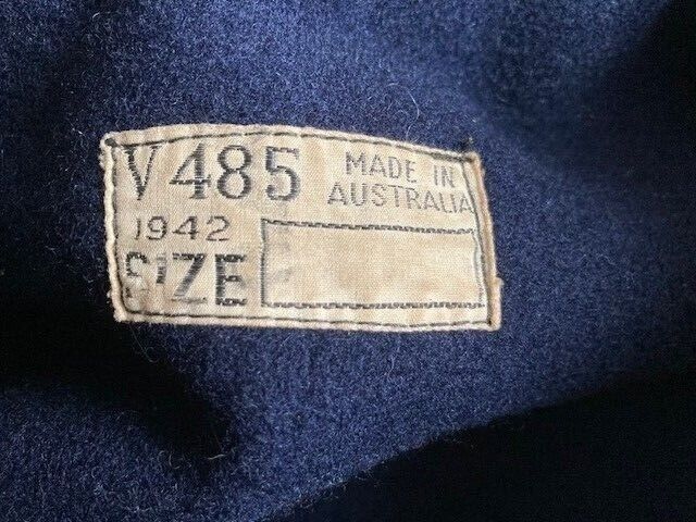 Men's Peacoat - Australian Made - World War II - Long… - Gem Men's Peacoat - Australian Made - World War II - Long… - Gem
