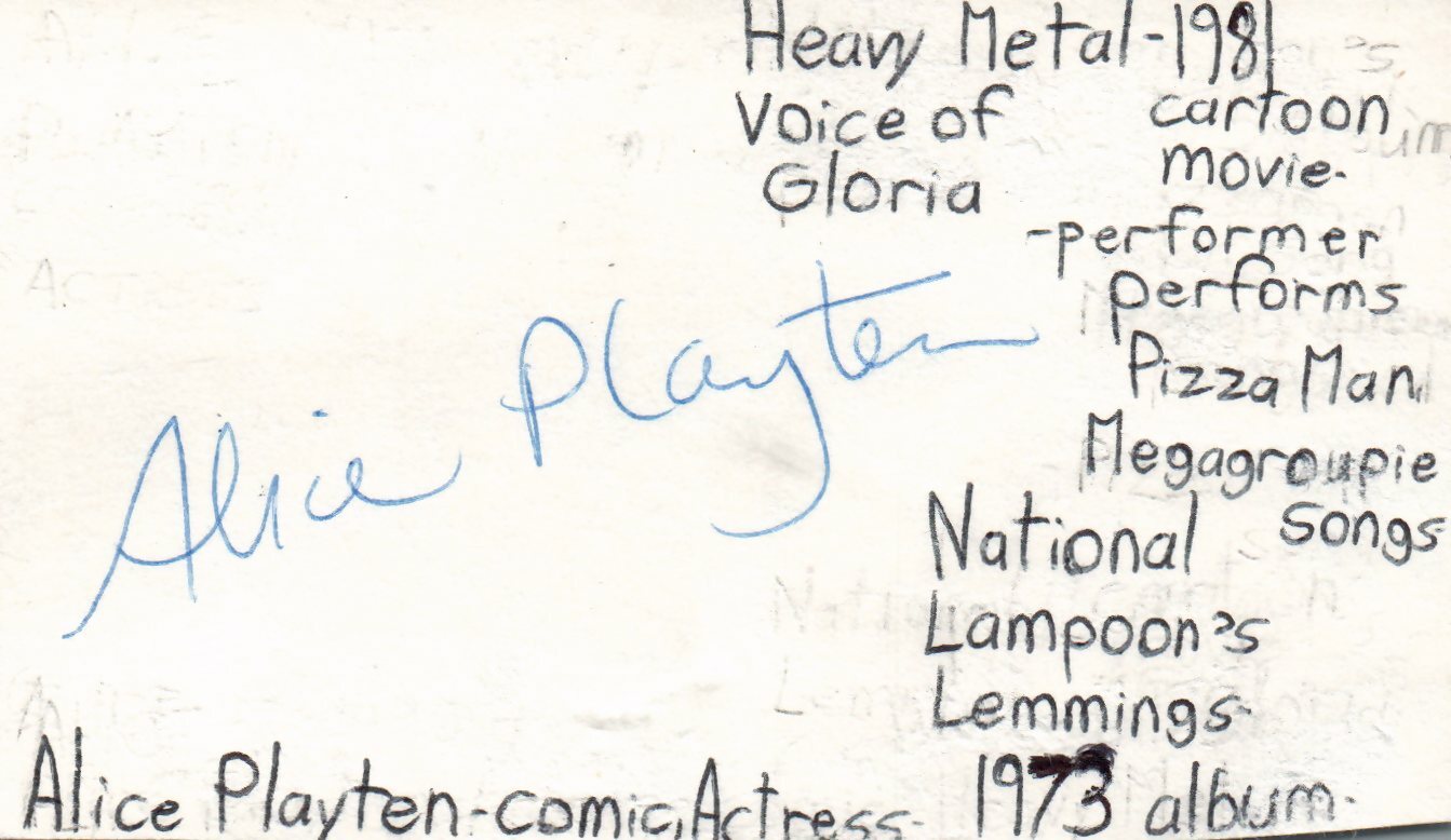 Alice Playten Lemmings