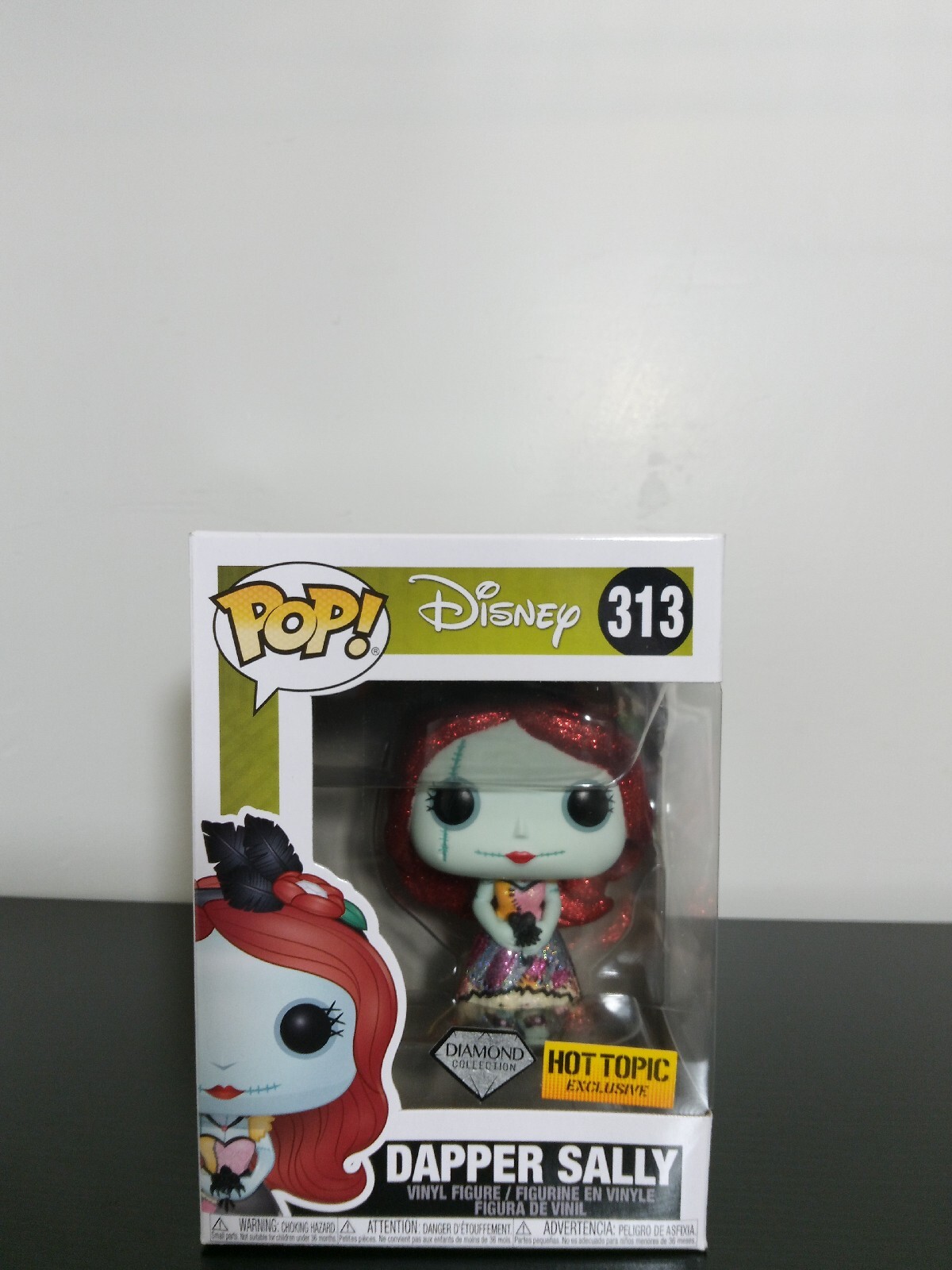 Funko POP! Dapper Sally #313 Hot Topic Exclusive Diamond Collection | eBay