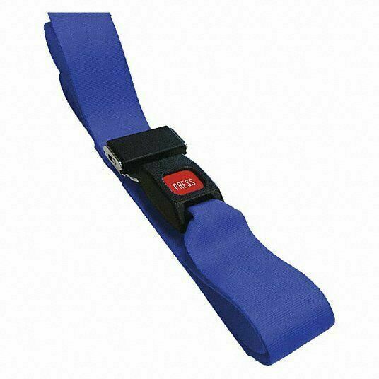 DMS Patient Safety Strap Blue 9FT Long, 2-1/2" Wide, Nylon Webbing ...