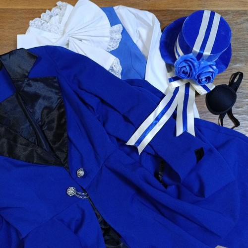 Black Butler Ciel Phantomhive Cosplay Costume, S Size, Includes Hat ...