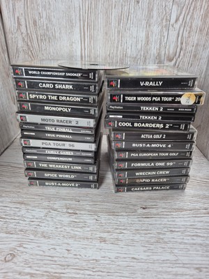 Sony PlayStation 1 Games Bundle X23 Games Ps1 | eBay UK