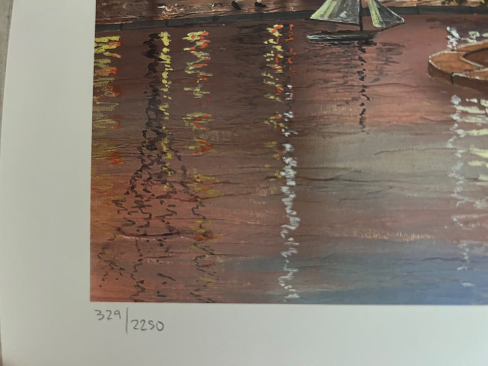 Paris Interlude Unframed Number Print 329/2250 | eBay