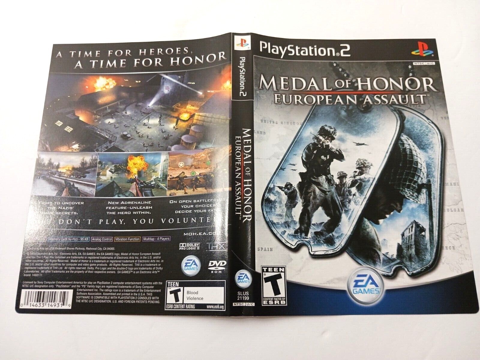 Various Original SONY PlayStation PS2 COVER ART- ARTWORK INSERTS ONLY ...