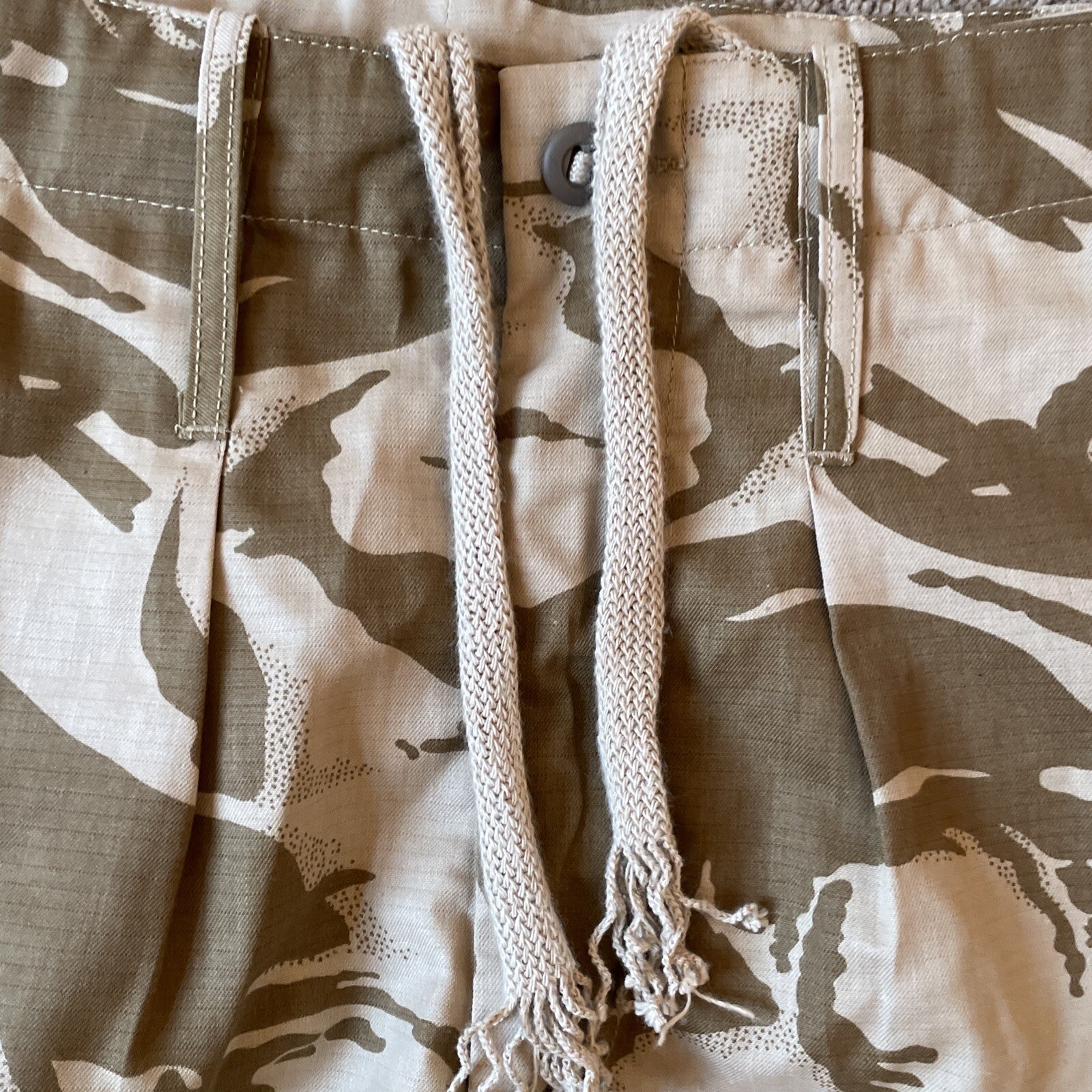 GENUINE BRITISH ARMY COMBAT DPM DESERT CAMO TROUSERS TROPICAL 80/76/92 ...