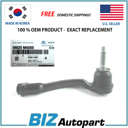 GENUINE !! RIGHT OUTER TIE ROD FOR 19-21 SANTA FE NEXO TELLURIDE 56825 ...