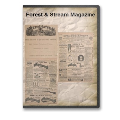 Forest & Stream Magazine Outdoor Life Hunting Fishing 1874-1896 2 DVDs ...