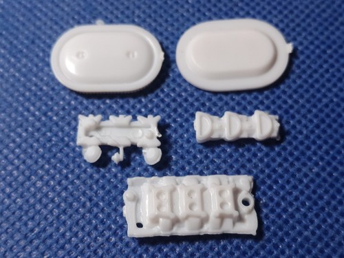 🌟 6 Pack Carbs & Intake 1971 Duster 1:25 Scale 1000s Model Car Parts 4 ...
