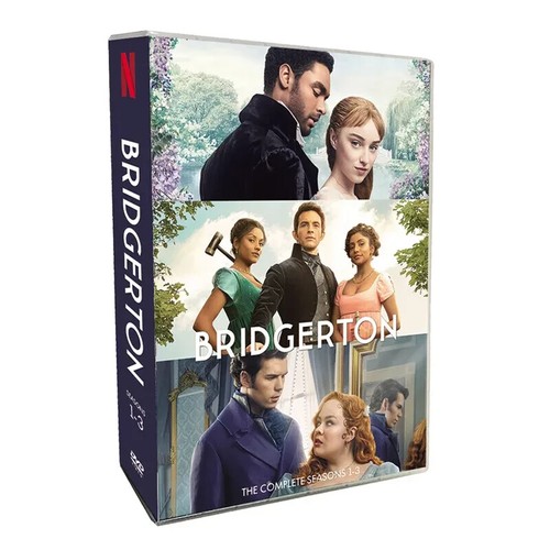 Bridgerton The Complete TV Series Seasons 1-3 (DVD 9-Disc Box Set ...