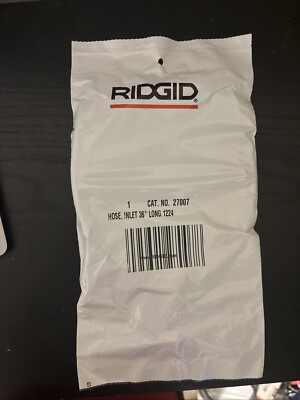 Ridgid Inlet Hose 27007 36" Long 1224 | eBay