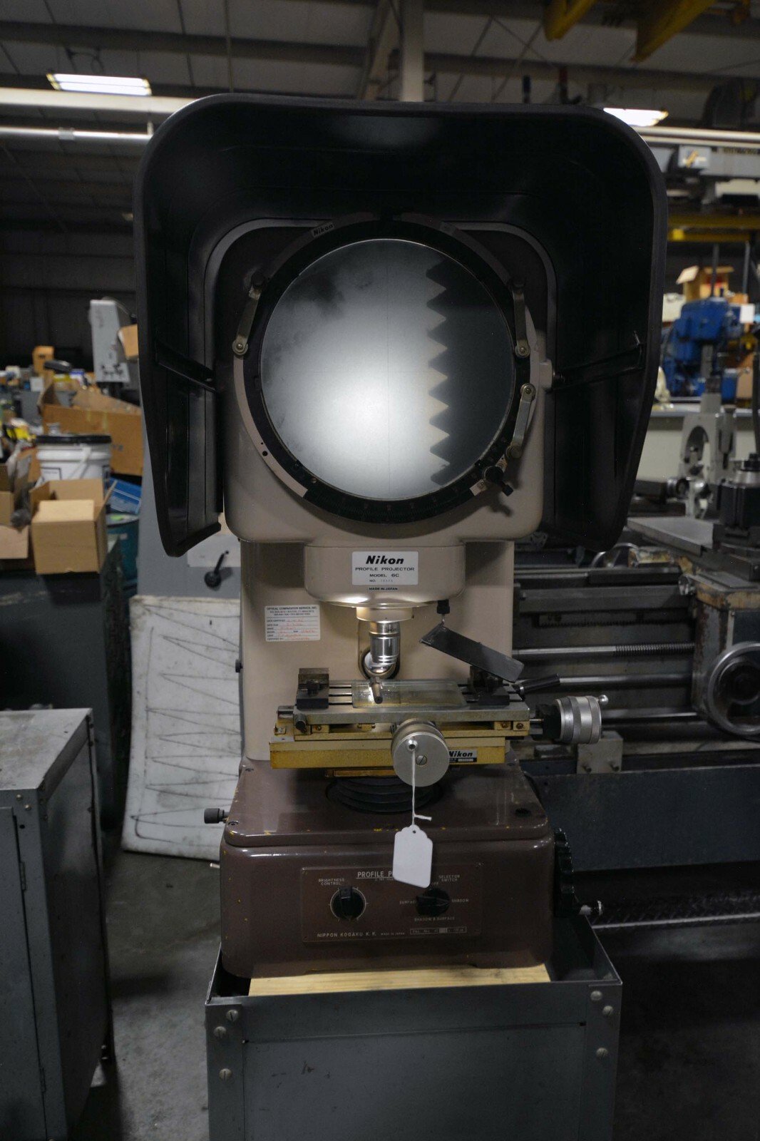 Nikon Profile Projector Model 6C (Inv.41333) | eBay
