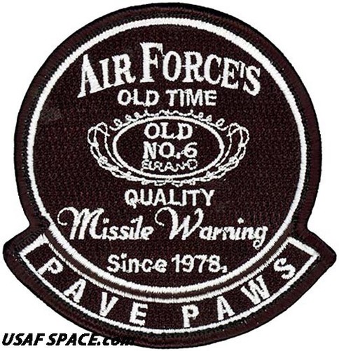 USAF 6TH SPACE WARNING SQ-PAVE PAWS-Cape Cod AFS-ORIGINAL AIR FORCE VEL ...