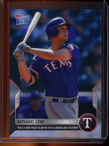 2022 Topps Now #769 Nathaniel Lowe Base Card | eBay