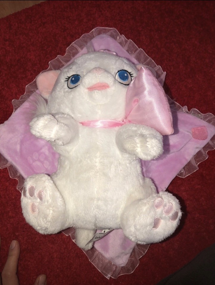DISNEY BABY MINOU MARIE ARISTOGATTI PELUCHE PLUSH GATTO KITTY CAT ...