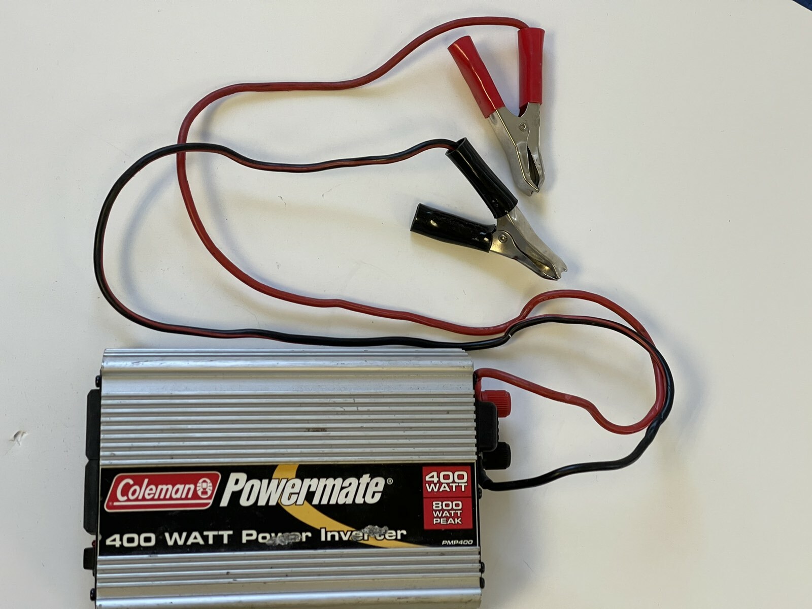 Coleman Powermate 400 Watt Power Inverter 800 Watts Peak Surge 3.5 Amps ...