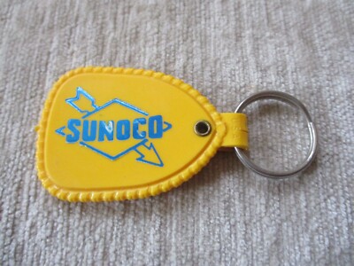 Vintage Sunoco Gas Station Advertising Keychain La Porte City, IA | eBay