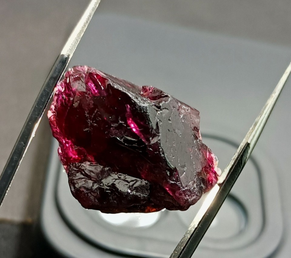 Natural African Red Painite Raw Rough 49.15 Ct Loose Unheated Certified ...