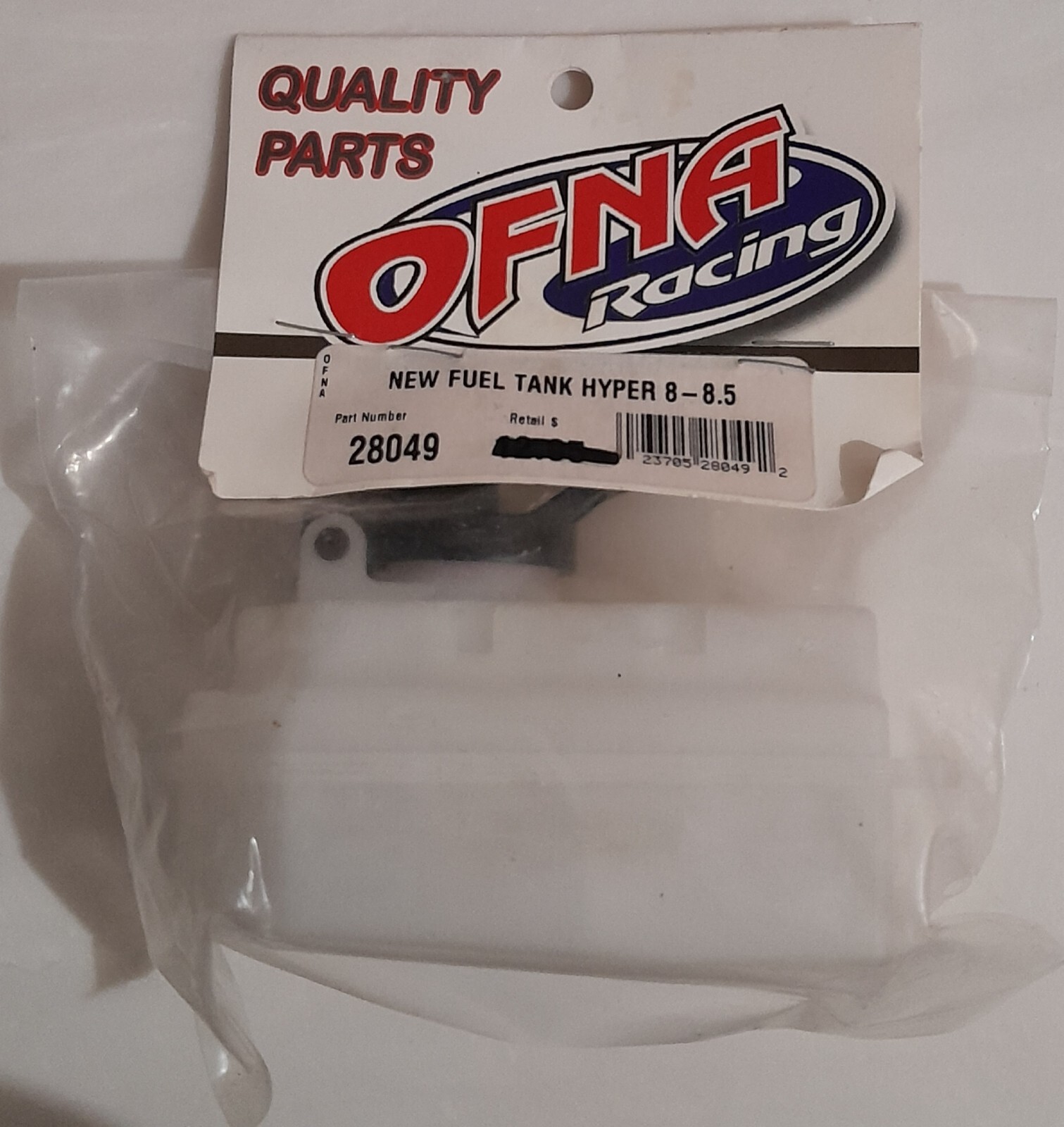 OFNA RACING 28049 NEW FUEL TANK HYPER 8-8.5 | eBay