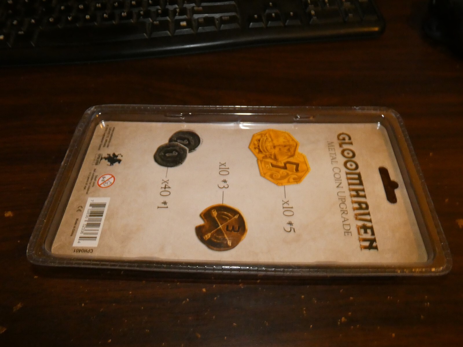 Cephalophair: Gloomhaven: Metal Coin Upgrade Set: Sealed | eBay