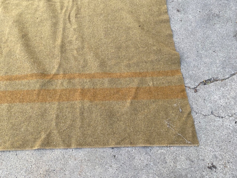 ORIGINAL WWI US ARMY M1911 WOOL FIELD BLANKET- DATED 1917 | eBay