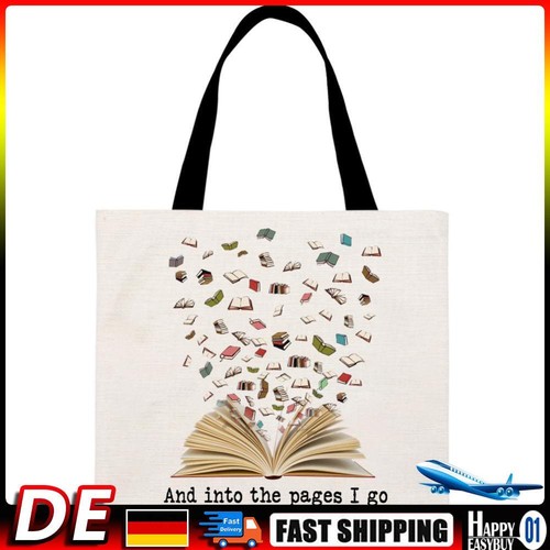 Book lover Printed Linen Bag Hot | eBay.de