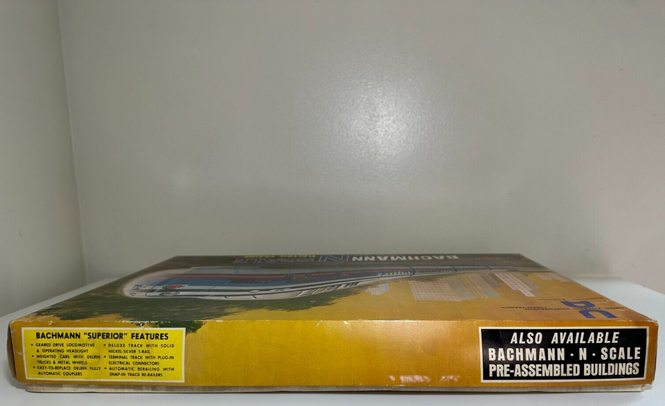 Bachman N scale United Aircraft Turbo Train set NIB!!! | eBay