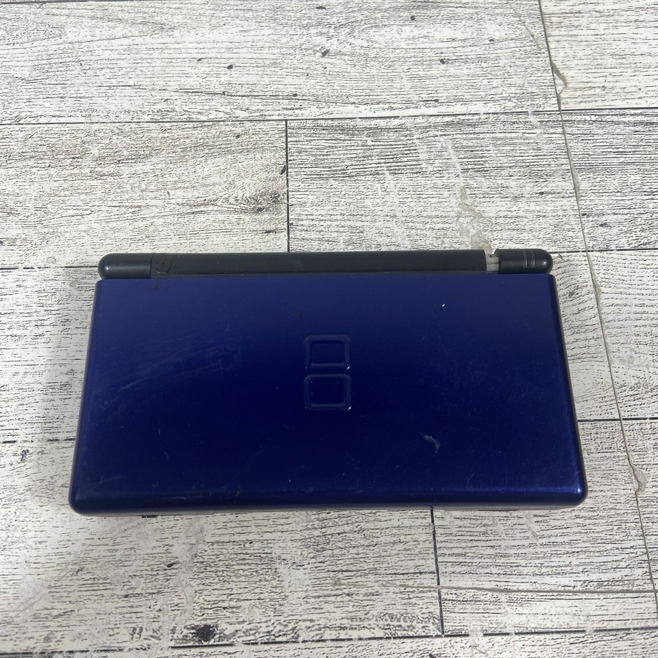 Nintendo DS Lite Handheld Console Blue Tested Broken Hinge | eBay