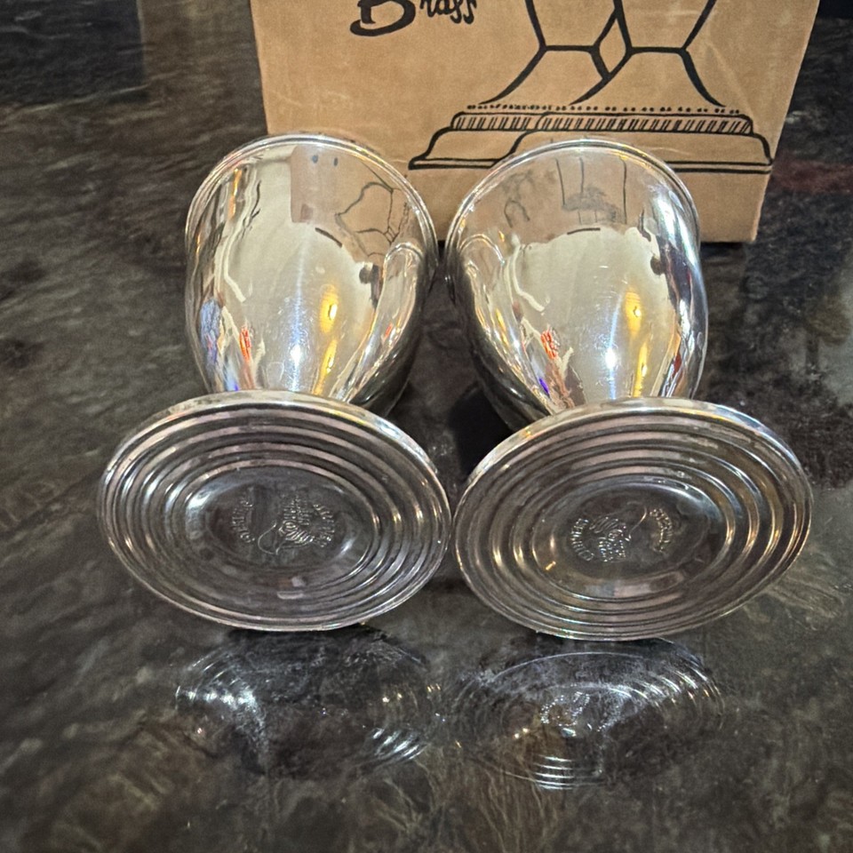 VINTAGE DUCHIN CREATION STERLING SILVER WEIGHTED SALT & PEPPER SHAKERS ...