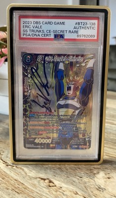 2023 AUTOGRAPHED ERIC VALE / TRUNKS SCR PSA | eBay